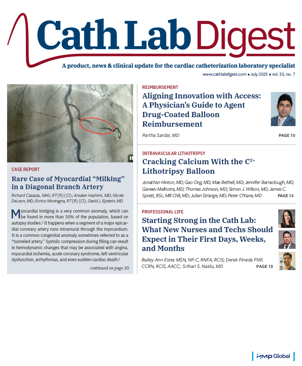Volume 33 - Issue 7 - July 2025 | Cath Lab Digest